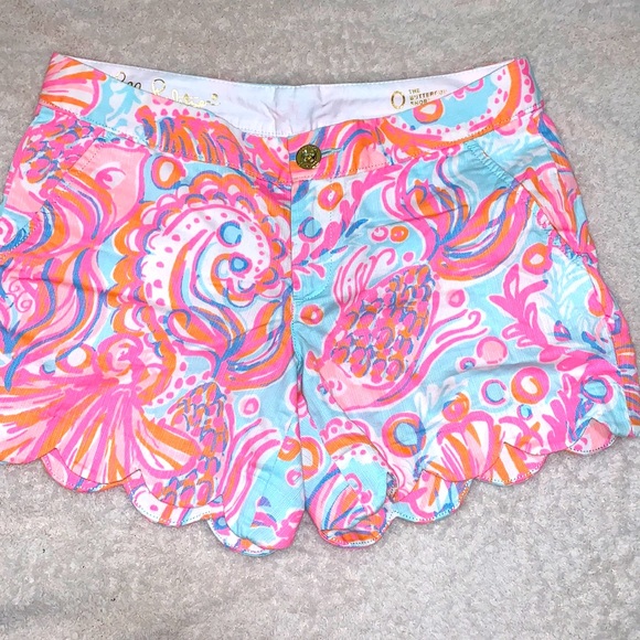 Lilly Pulitzer | Shorts | Lilly Pulitzer Too Much Bubbly Buttercup ...